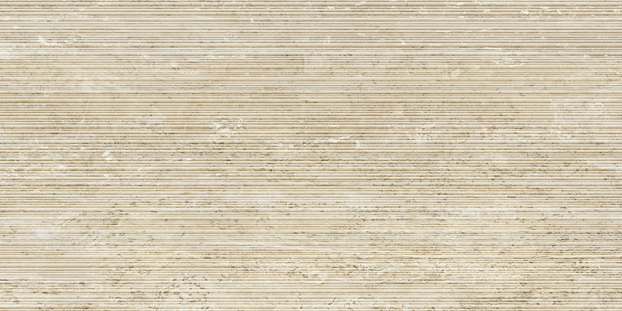 I TRAVERTINI - Beige vein cut ribbed